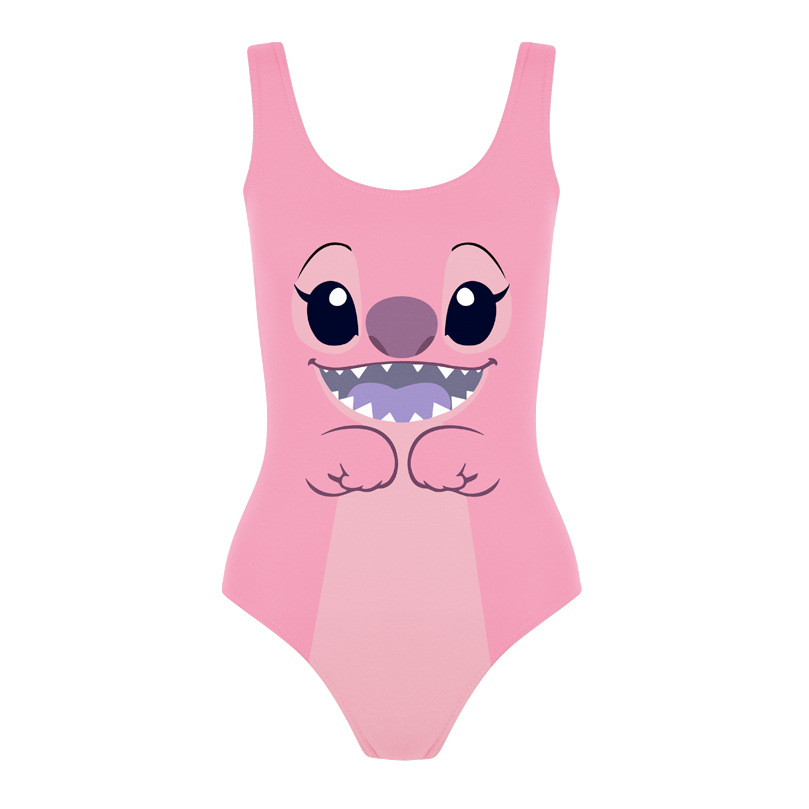 Body Stitch Angel Personagem Desenho Animado Regata Feminino Carnaval ...