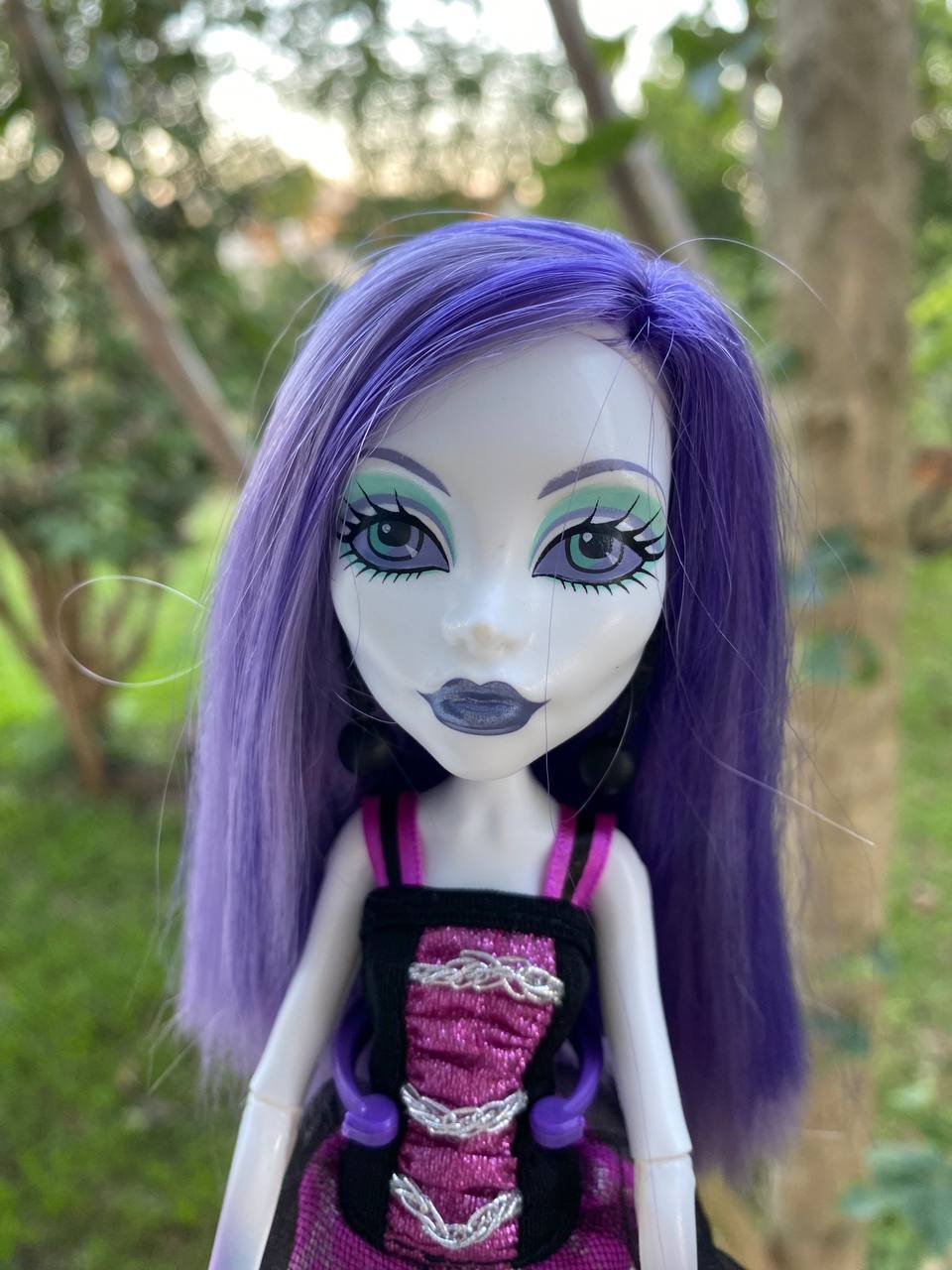 monster high - spectra - ghouls alive - funcionando | Shopee Brasil