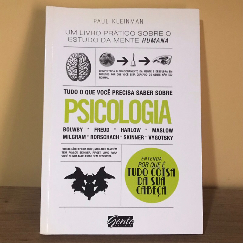Livro - Tudo o que você precisa saber sobre Psicologia (Paul Kleinman ...