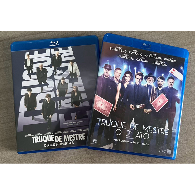 Blu-ray - duologia Truque de Mestre (Os Ilusionistas) | Shopee Brasil