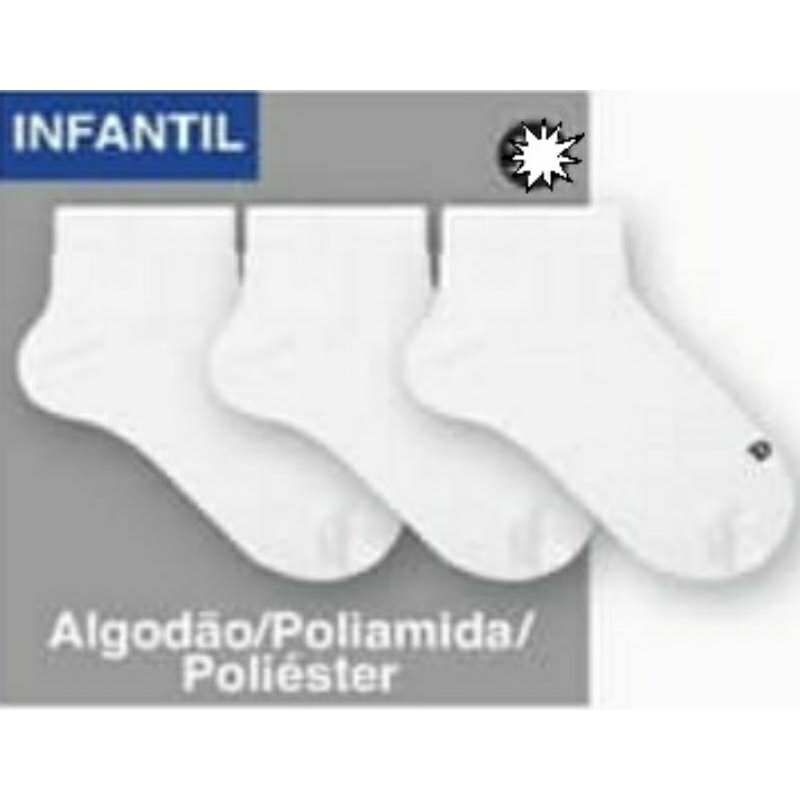 Kit Meias Infantil DeMillus 200681 | Shopee Brasil