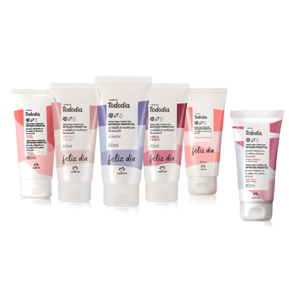 Creme Desodorante Nutritivo Para o Corpo Tododia Natura - 80ml | Shopee Brasil
