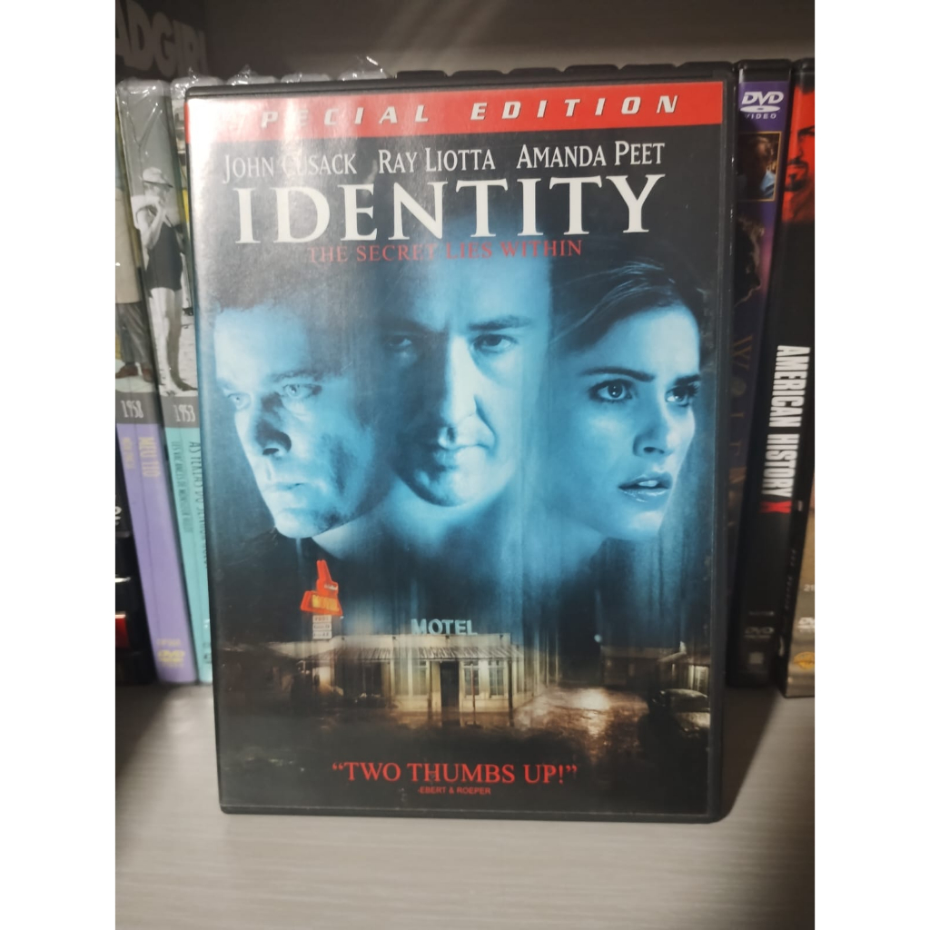 DVD IDENTITY Importado sem PT/BR | Shopee Brasil
