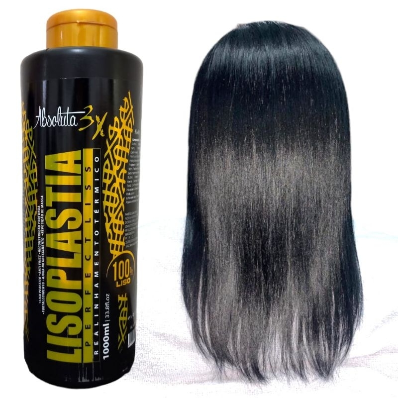 Escova progressiva Liso Absoluta 1L | Shopee Brasil