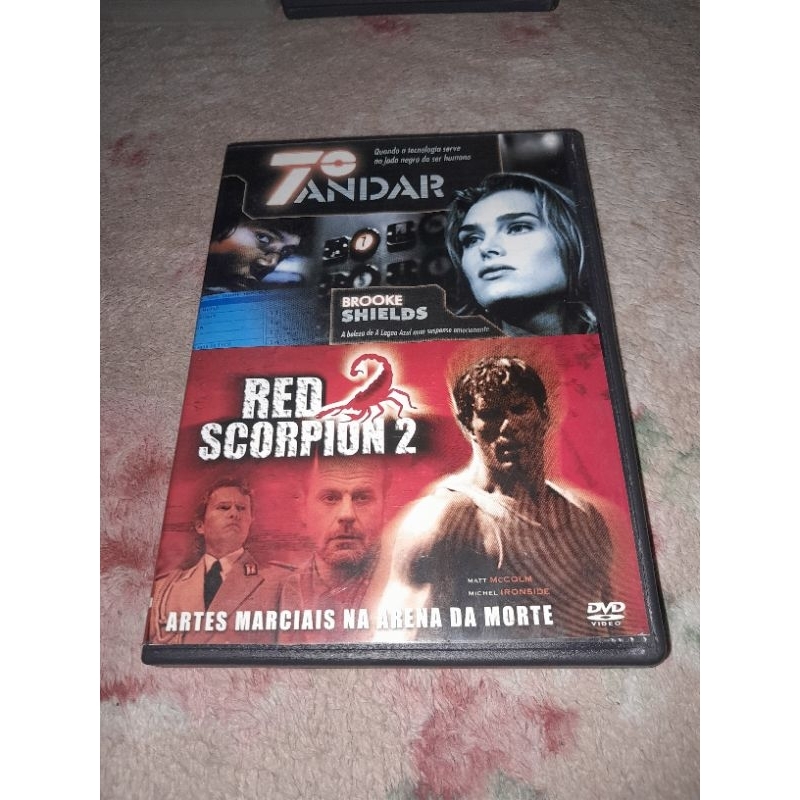 dvd 7° andar Red scorpion 2 usado original | Shopee Brasil