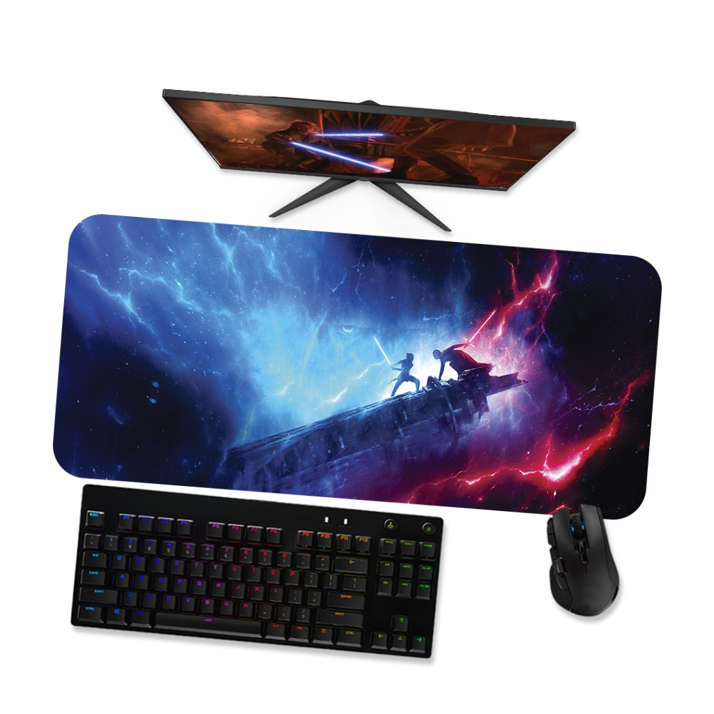 Mouse pad STAR WARS DESPERTAR DA FORÇA 2 - Mousepad Gamer 90x40 80x40 ...
