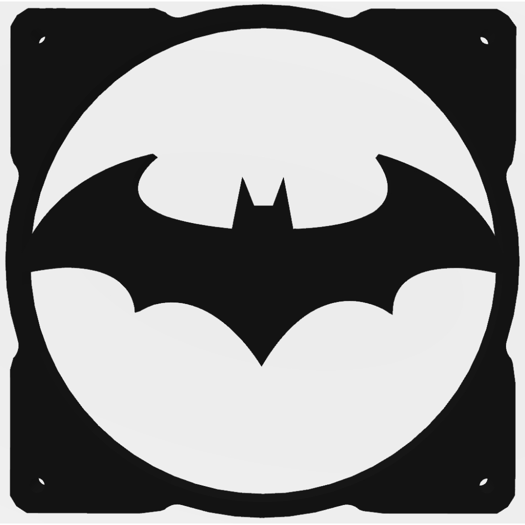 Grade Fan / Fan Grill / cover 120mm / 140mm Batman | Shopee Brasil