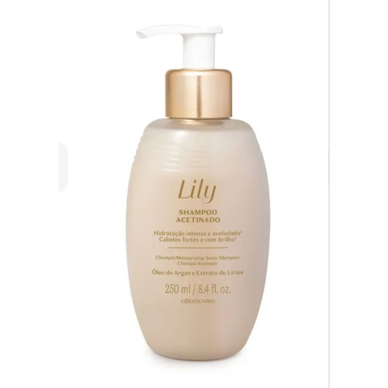 Shampoo Acetinado Lily 250ml | Shopee Brasil