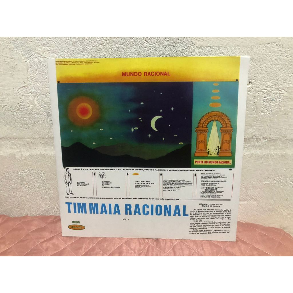 Lp Tim Maia Racional Vol. 1 - Capa feita | Shopee Brasil
