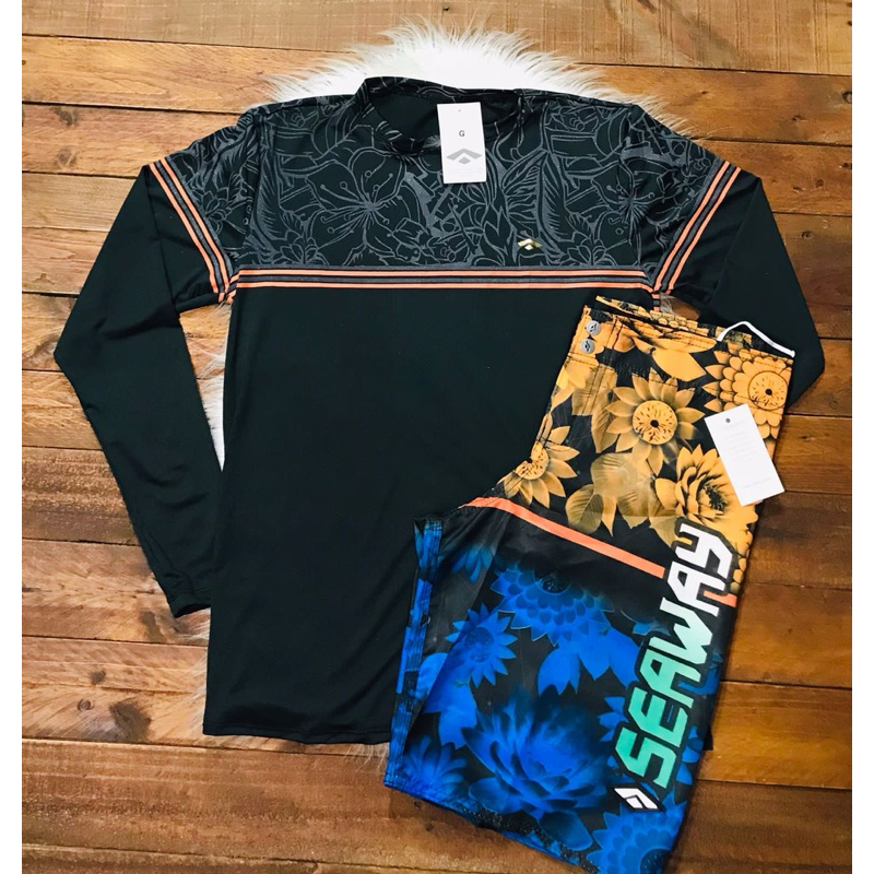 Conjunto completo Seaway Uv padrão original lançamento promoção ...