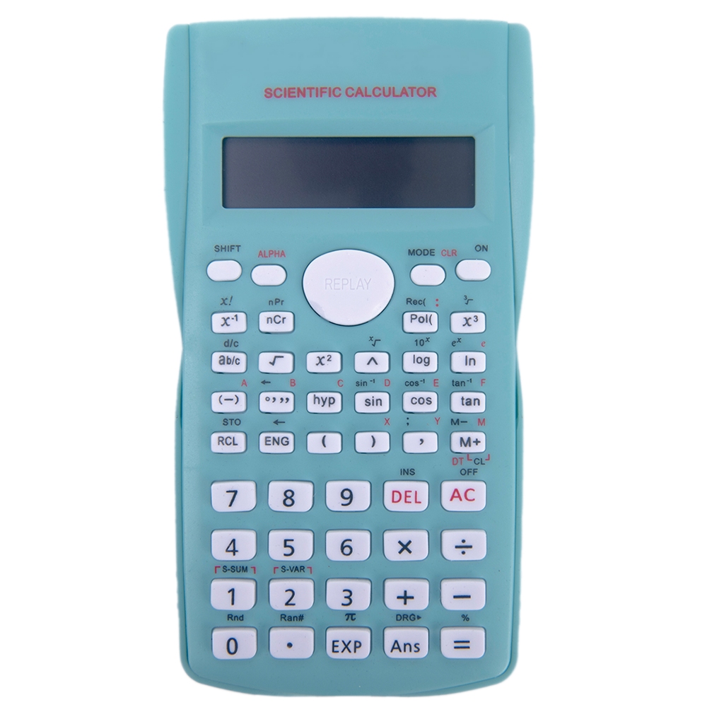 Calculadora Cientifica 12 Dígitos 2 Linhas 240 Funções Portátil Com ...