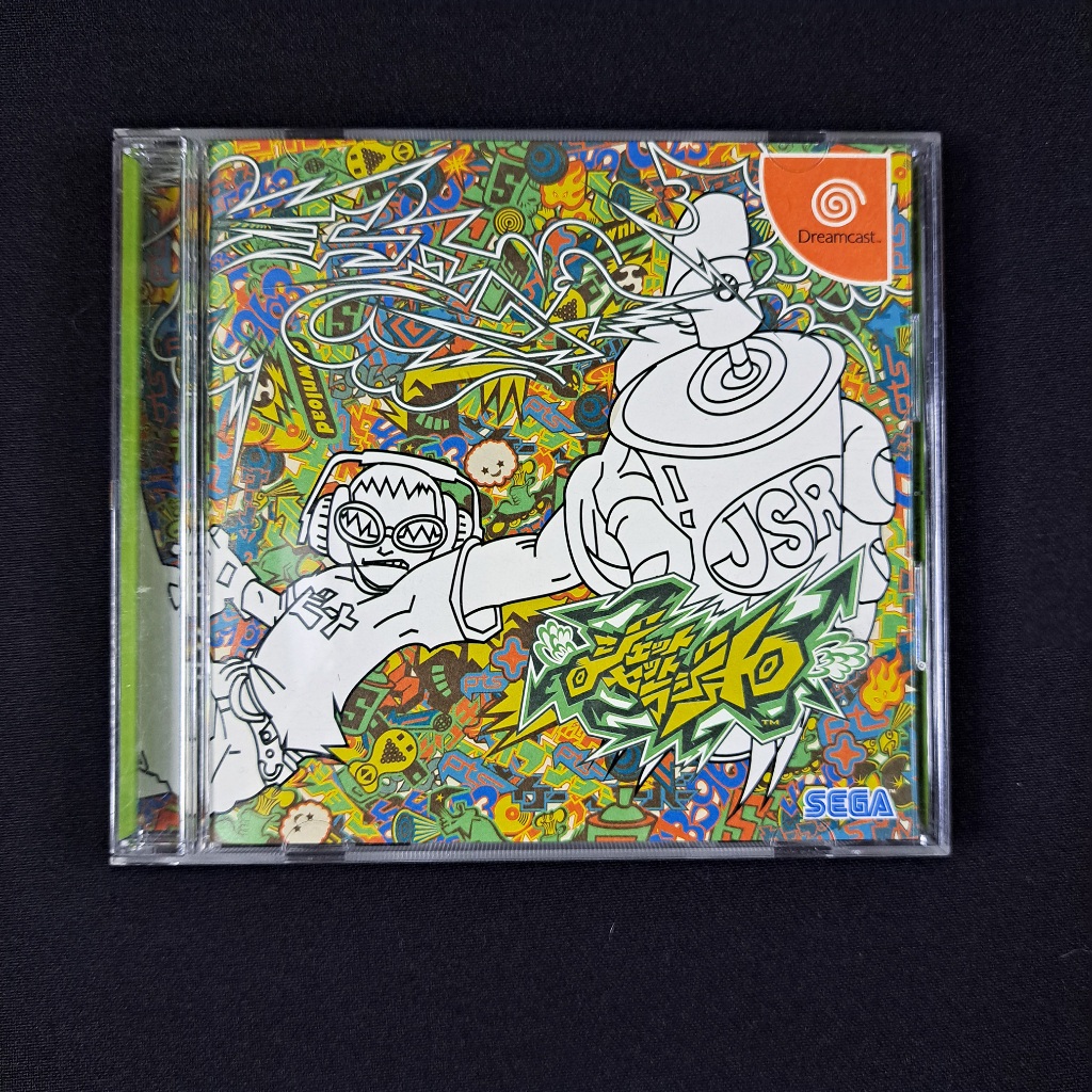 Jet Set Radio Original Japonês Sega Dreamcast - Jet Grind Radio ...