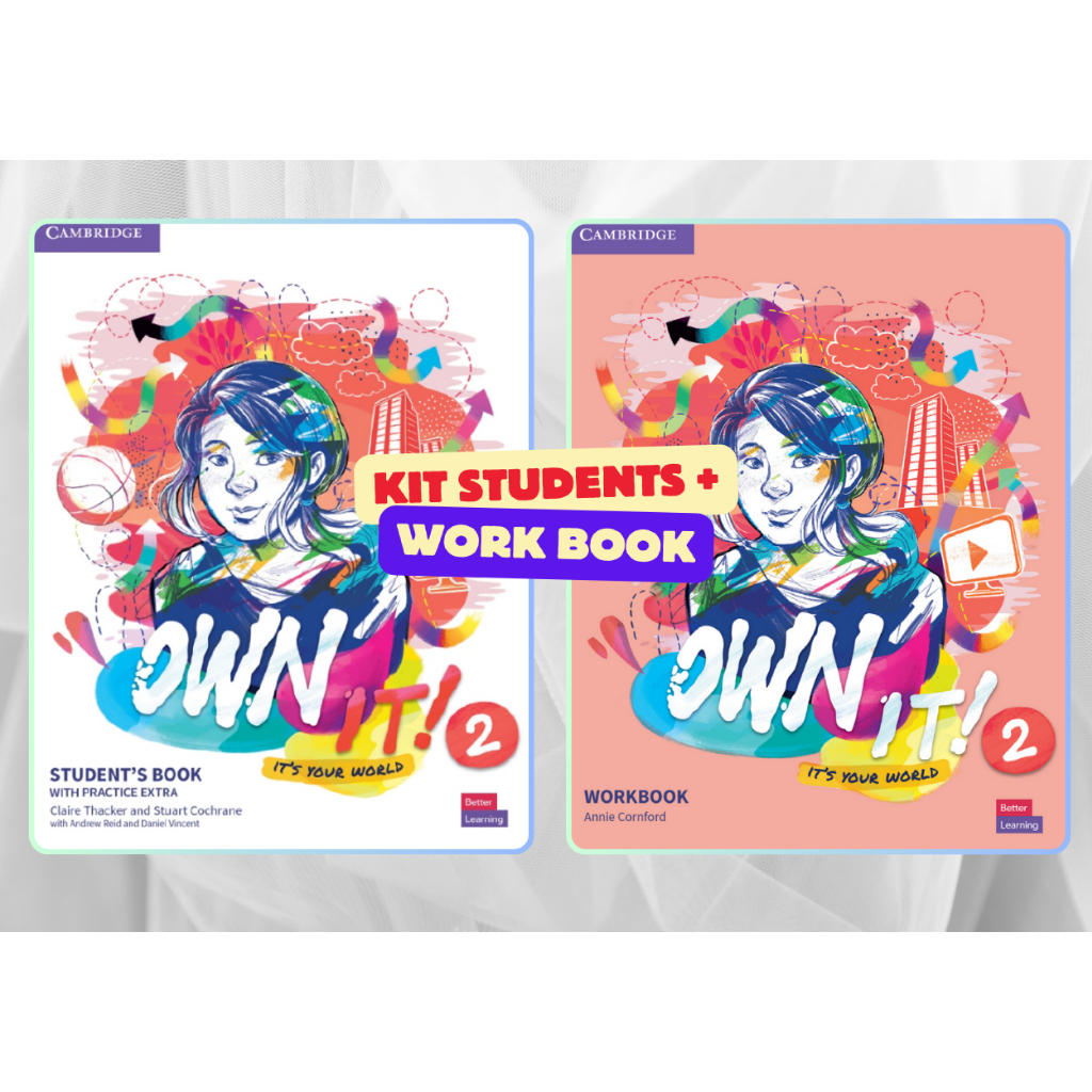 Own It! 2 Student's book + Workbook completo ( Impresso em papel 90 ...