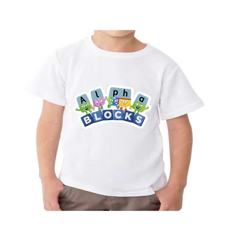CAMISETA PERSONALIZADA ALPHABLOCKS | Shopee Brasil