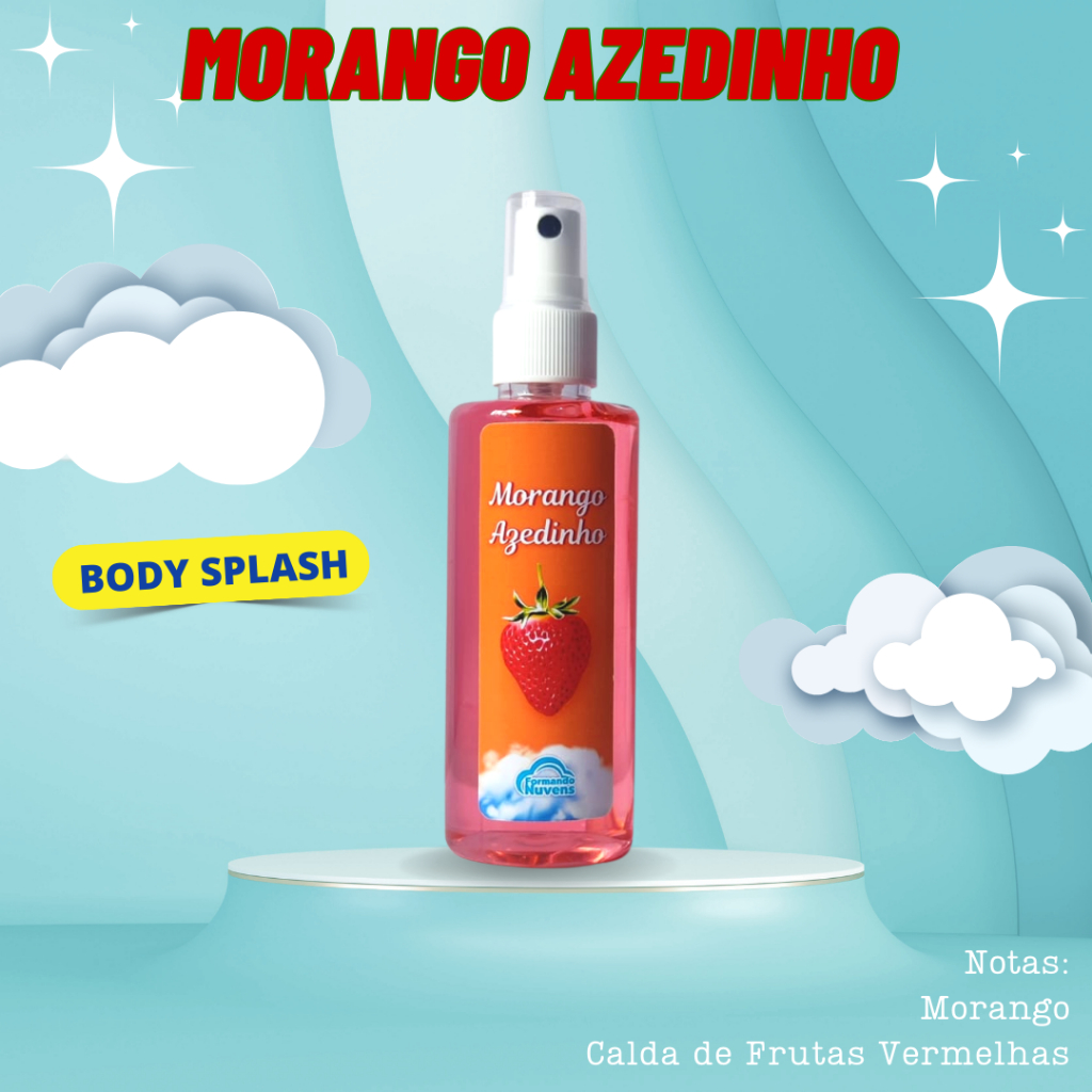 Splash Morango Azedinho - 100ml | Shopee Brasil
