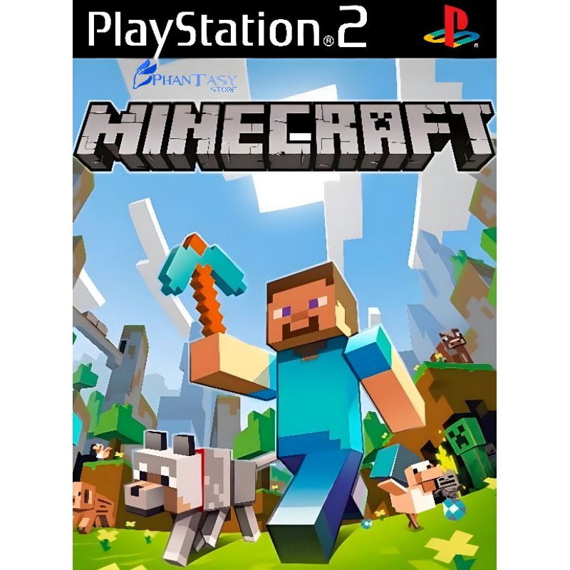 Minecraft Playstation 2 PS2 Desbloqueado Game | Shopee Brasil