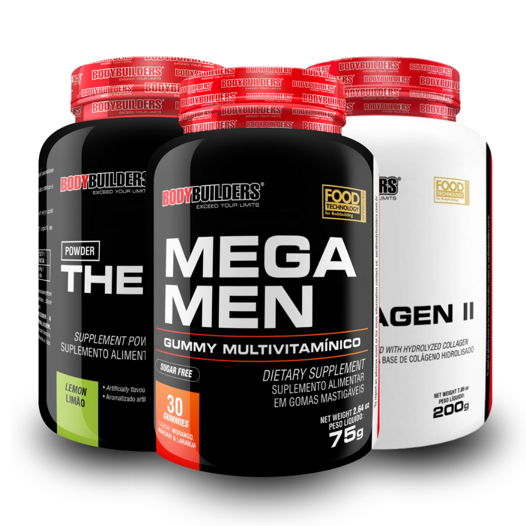 Kit Verão: Thermo Start Limão 120g + Bio Collagen II 200g Morango ...