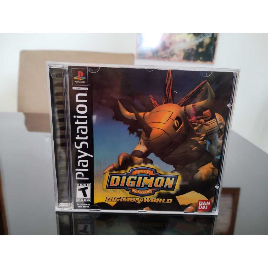 Digimon World (Pacth) PS1 - Midia Preta - Escorrega o Preço