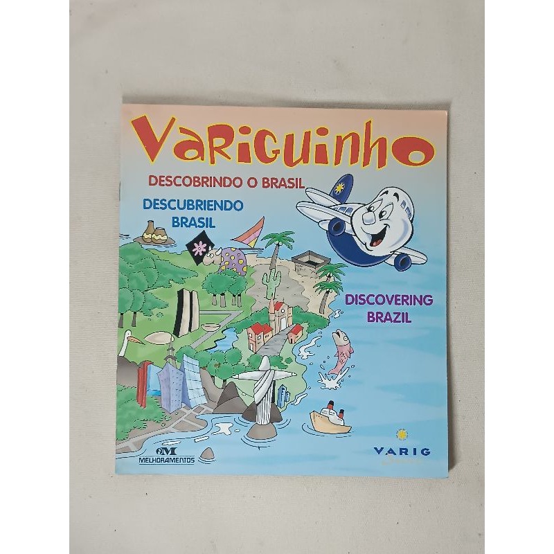 Revista Antiga Variguinho Descobrindo o Brasil Colecionável ver ...