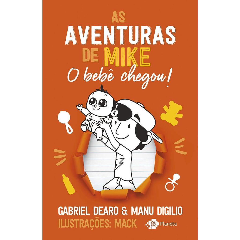 Kit As Aventuras de Mike | 5 Livros | 4 Livros de História (Vol. 1, 2, 3 e 4) + 1 Livro ...