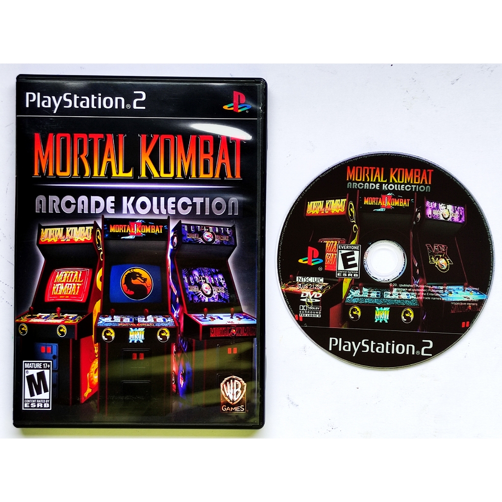 Mortal Kombat Arcade Kollection para ps2 | Shopee Brasil