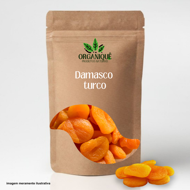 Damasco Turco seco 100% natural | 250 gramas | Shopee Brasil