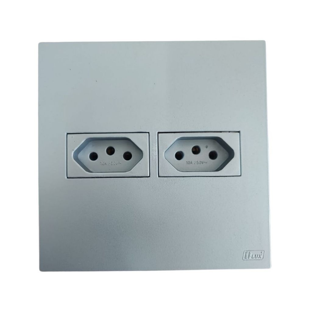 Tomada 10a 20a Interruptor Simples/Paralelo Conjunto 4x4 Completo Recta ...