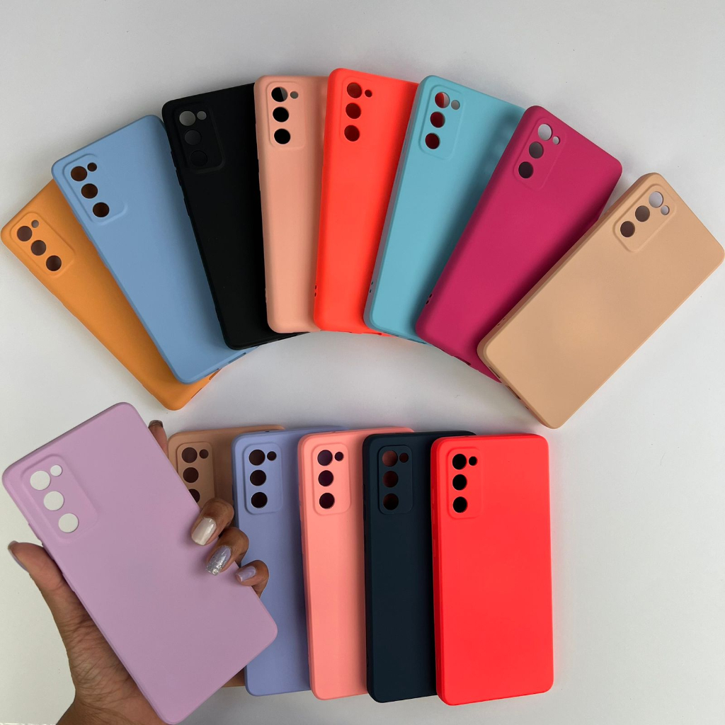 Capa para celular Samsung s20fe 5g Capinha Case Aveludada | Shopee Brasil