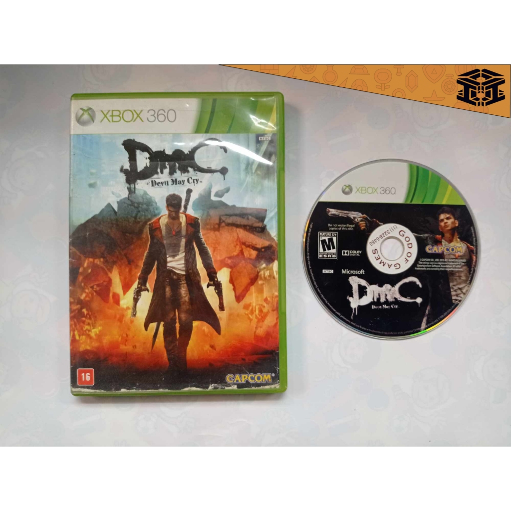 DMC Devil May Cry Xbox 360 Original Funcionando Perfeitamente | Shopee ...