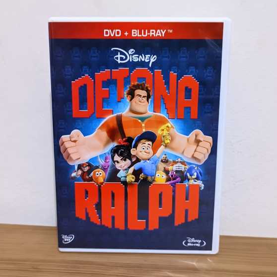 Blu-ray + DVD Detona Ralph - 2 Discos - Como novo! | Shopee Brasil