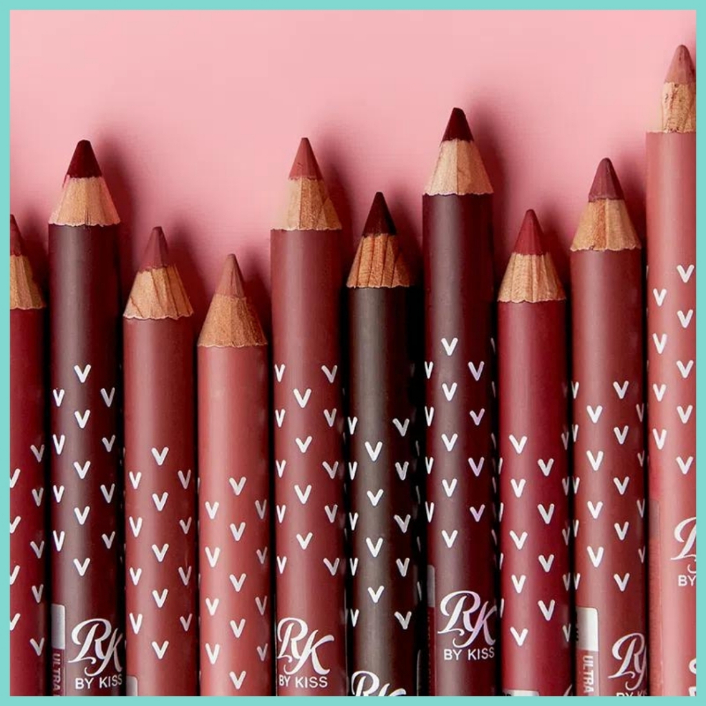Kit 2 Lápis de Madeira Lábios RK by Kiss - Lapis Labial | Shopee Brasil