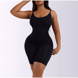 Body Macaquinho Cinta Modeladora Bermuda Modela Bumbum | Shopee Brasil