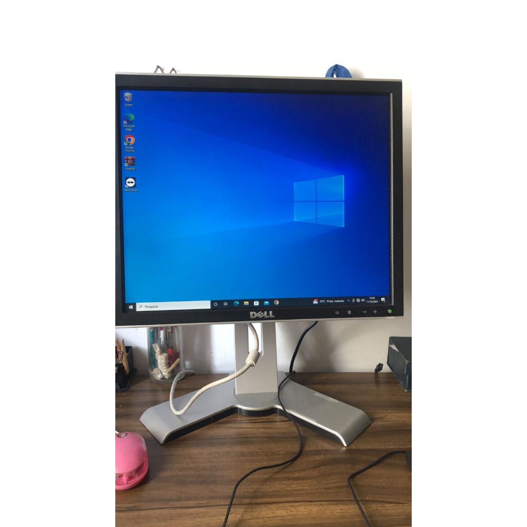 Monitor Dell Lcd 1708pft 17 Polegadas Vga Dvi Hub 4 Usb | Shopee Brasil