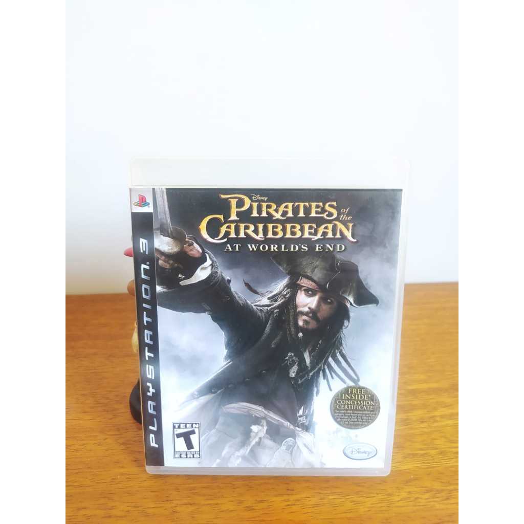 Jogo - Pirates of the Caribbean at World's End - PS3 - Mídia Física ...