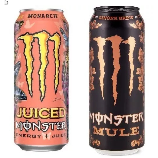 Monster Mule + Monster Monarch 500ml - Escorrega o Preço