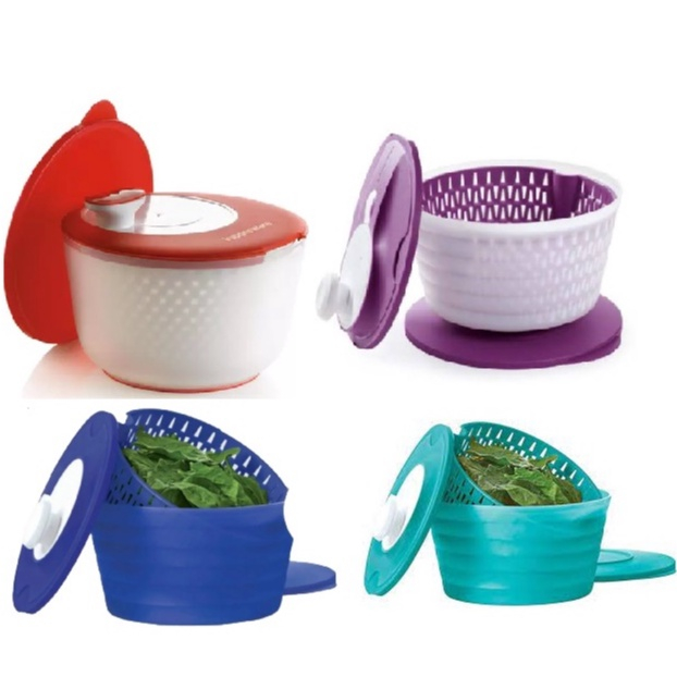 Seca Folhas Para Salada Centrifuga Tupperware 3,9L Pratica | Shopee Brasil