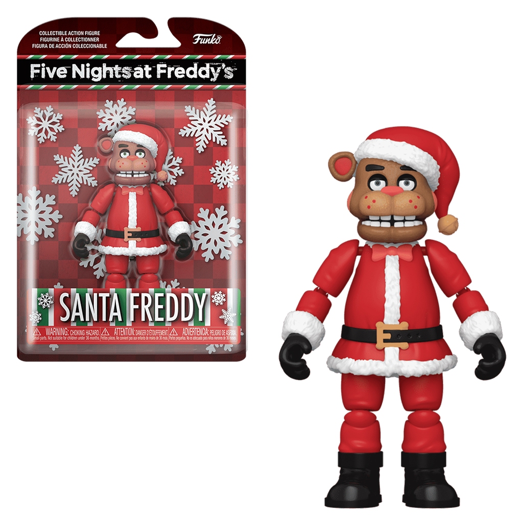 FUNKO ACTION FIVE NIGHTS AT FREDDY'S - SANTA FREDDY (72484) NOVO ...