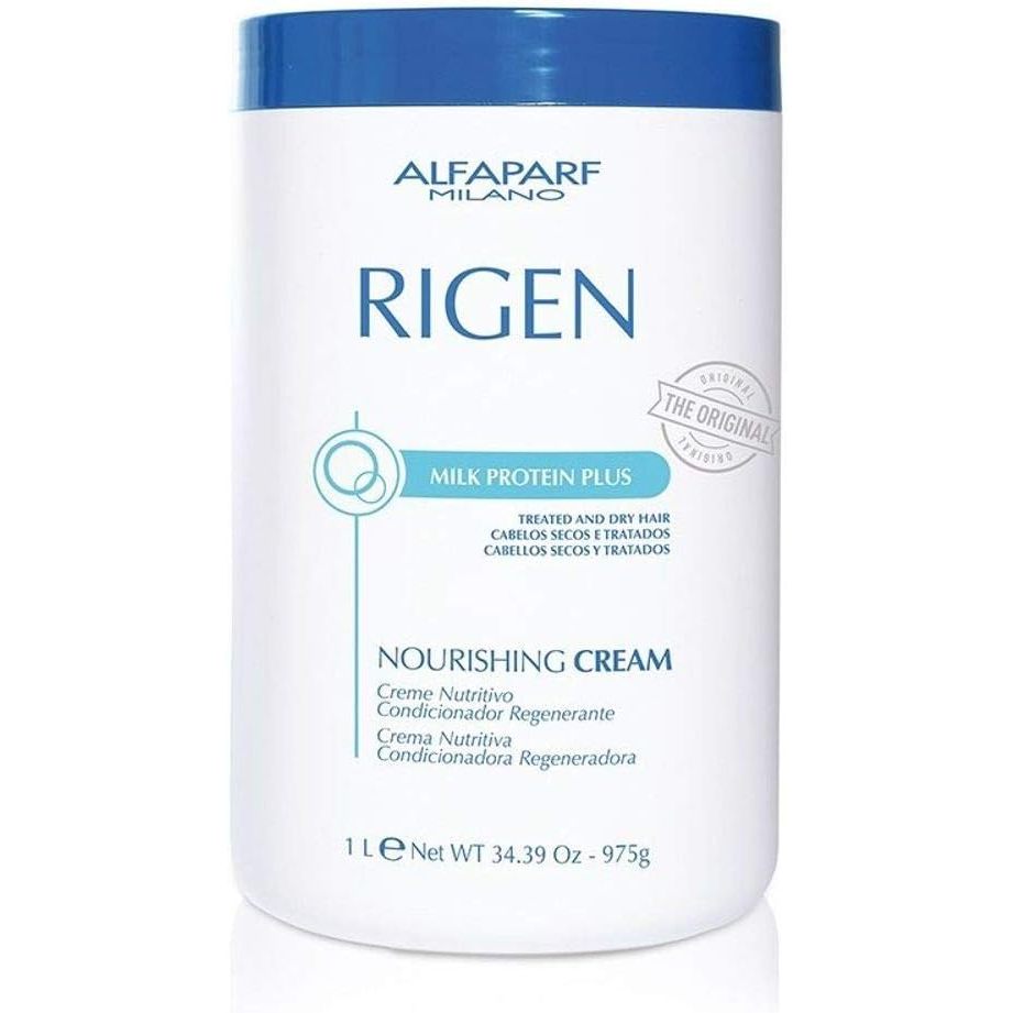 Alfaparf Rigen Milk Protein Plus Nourishing Cream 1 Litro | Shopee Brasil