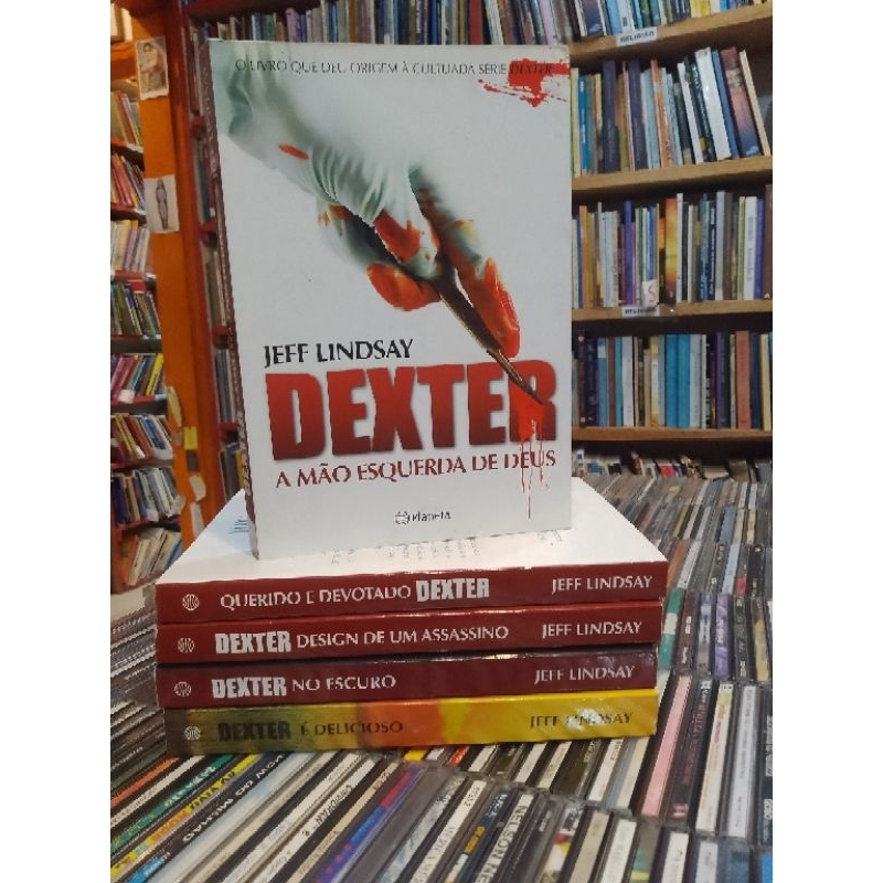 Coleção Dexter 5 livros - Jeff Lindsay | Shopee Brasil