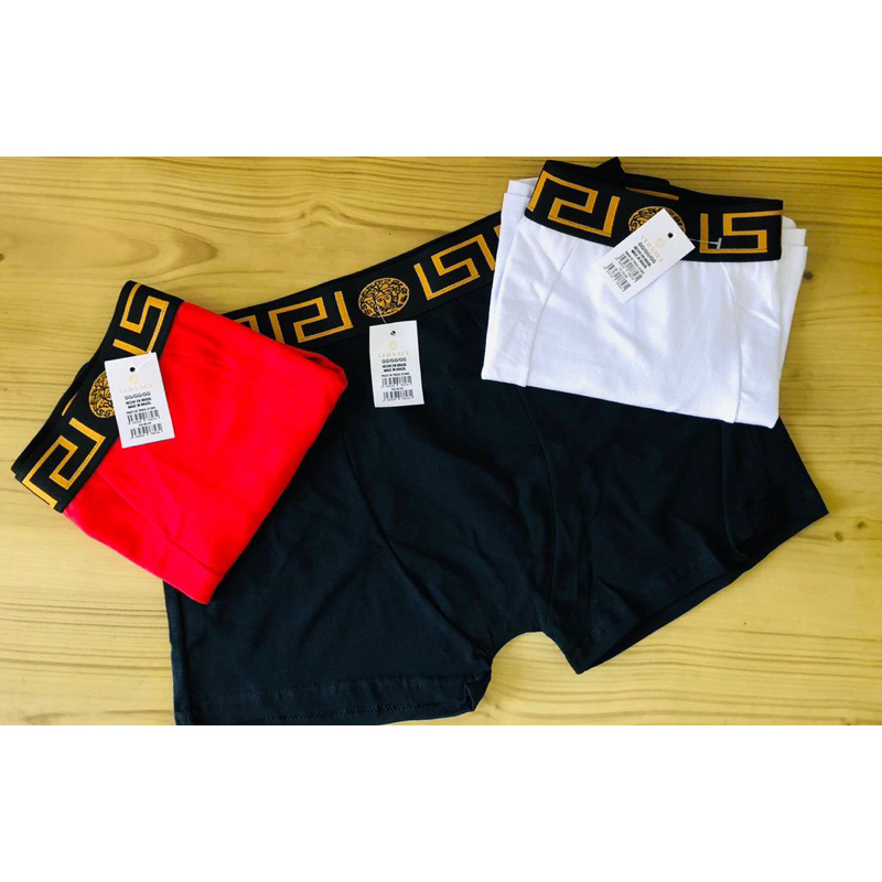 Caixa com 3 unidades de cueca box, boxer, algodão de altíssima ...