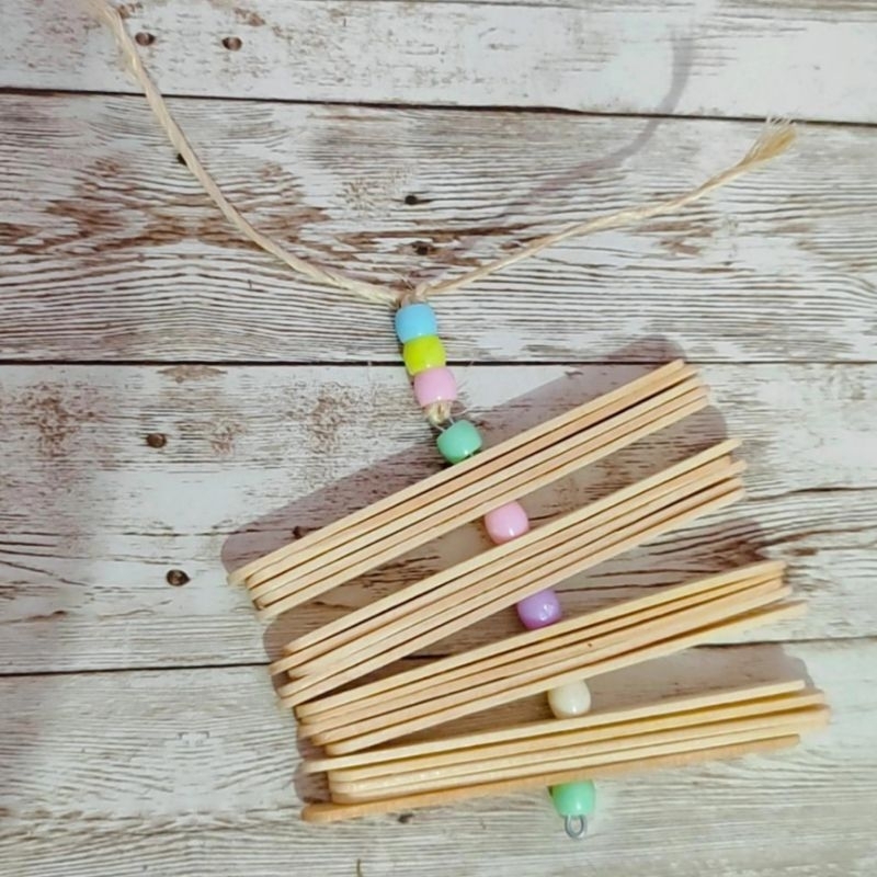 Brinquedo para calopsita, periquito, agapornis - Brinquedo para ...