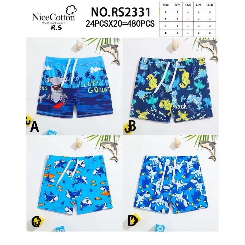 Sunga Infantil /Juvenil de Banho do 10 à 16 anos RS2331 | Shopee Brasil