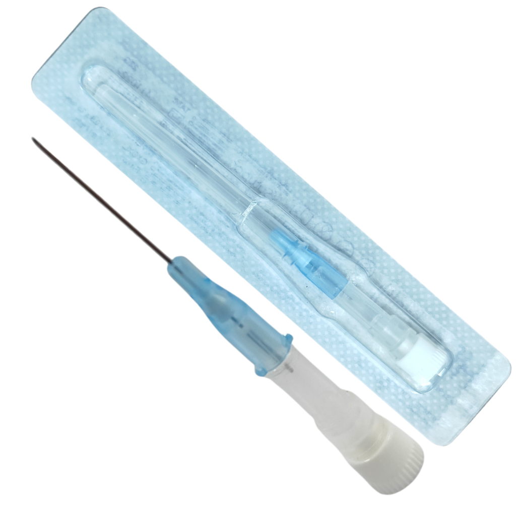 Cateter Intravenoso Periférico 22G Azul - 50 Unidades | Shopee Brasil