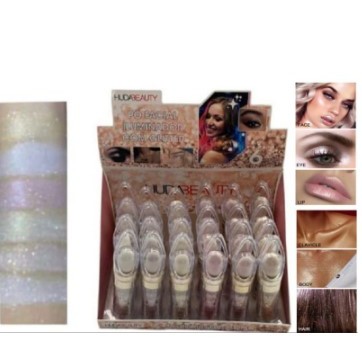 Pó Iluminador Facial e Corporal Huda beauty | Shopee Brasil