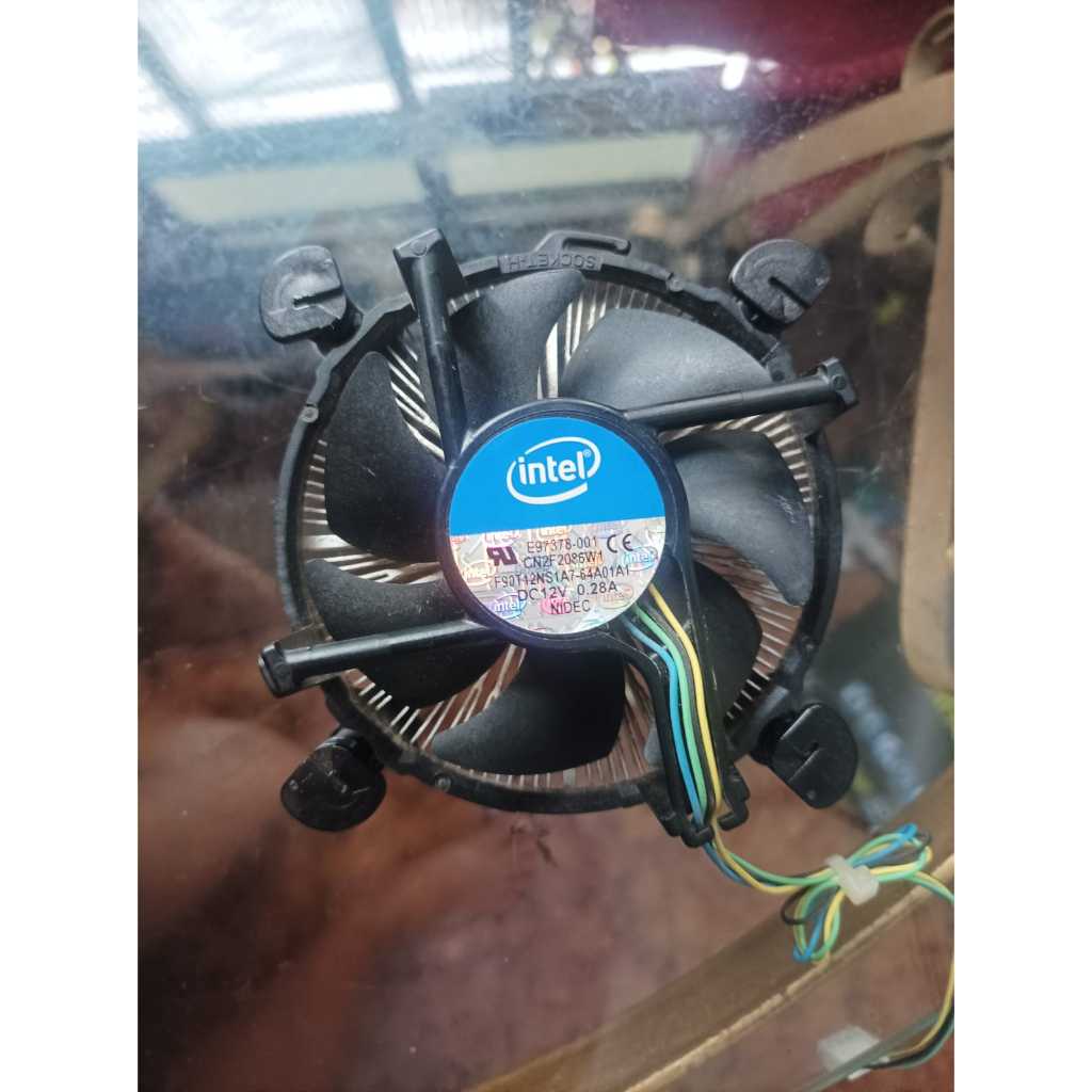 Cooler processador Intel E97378-001 fundo de cobre. LGA 1150 1151 1155 ...