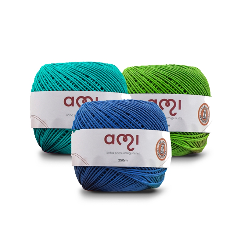 Linha Ami para Amigurumi 130g | Shopee Brasil