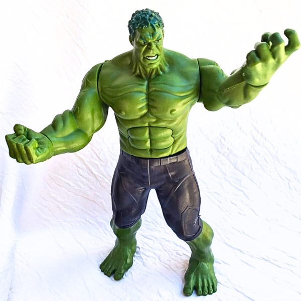 Boneco Incrivel Hulk Premium 30cm Avengers Heroes Articulado Luz/Som ...