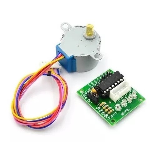Motor Passo Arduino 28byj-48 5v Automação Pic Raspberry Pi [ Código 477 ...