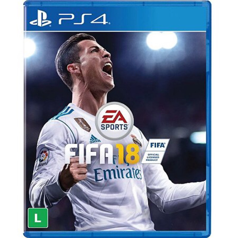 FIFA 18 PS4 Mídia Física Português BR | Shopee Brasil