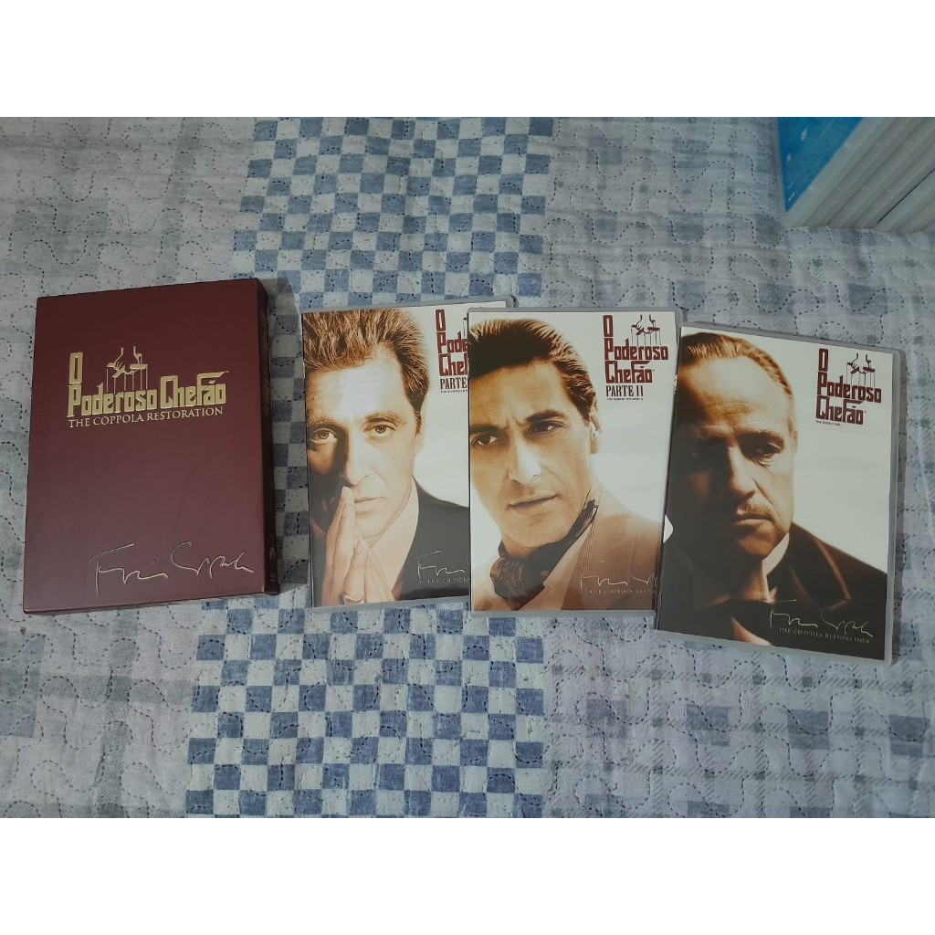 Dvd Box Trilogia O Poderoso Chefão | Shopee Brasil